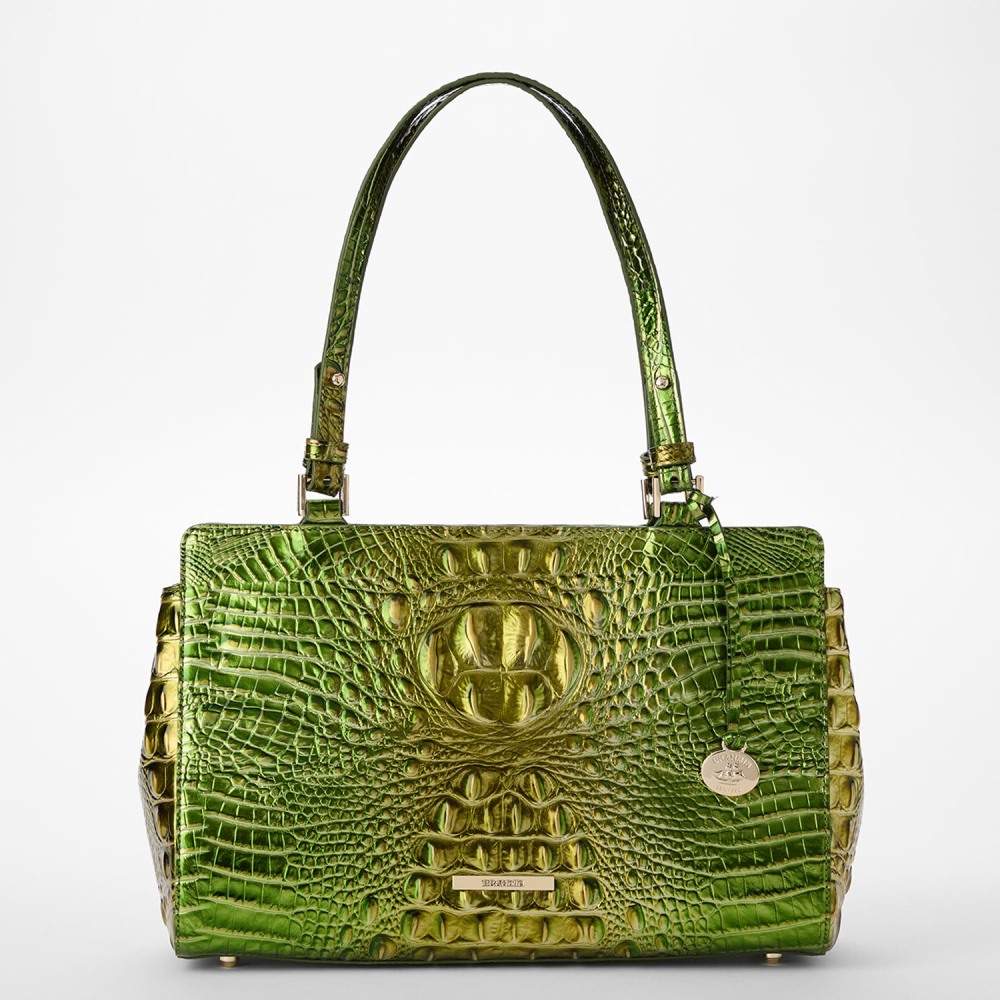 Brahmin Josette - Cacti Green Melbourne [P0ZGEfae] - $108.00 : Brahmin Outlet | Brahmin Handbags ...