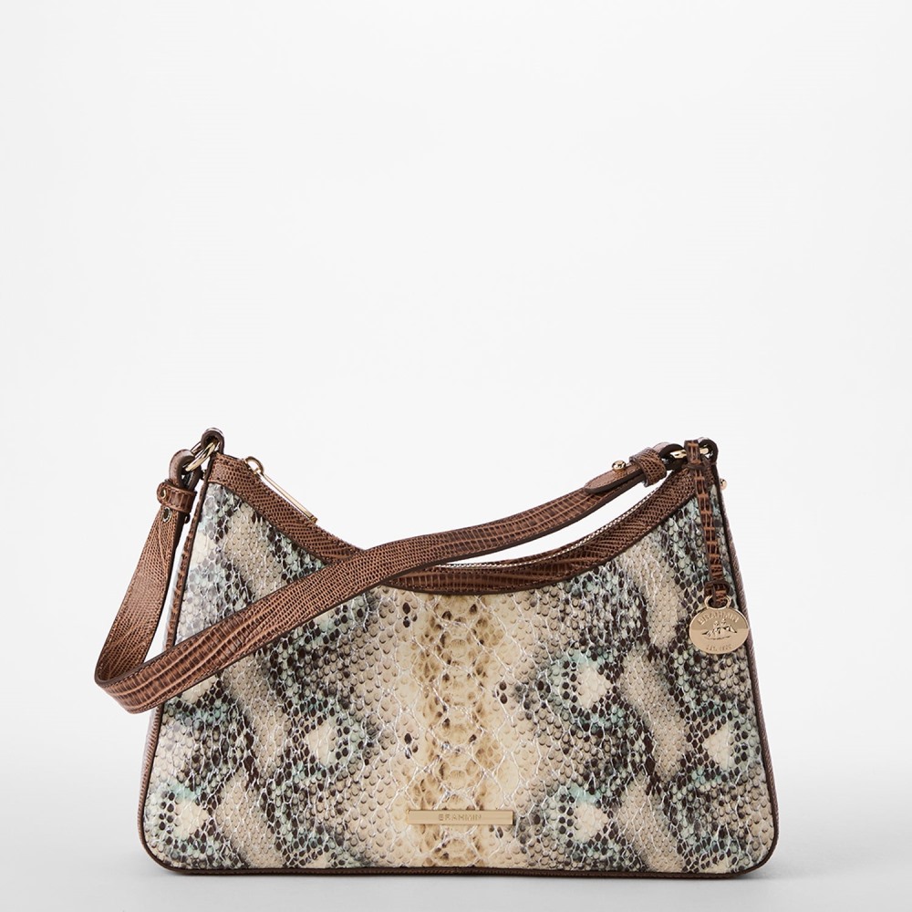 Brahmin Esme Leather Shoulder Bag - Multi Eirwen [pJHin8mk] - $109.00 ...