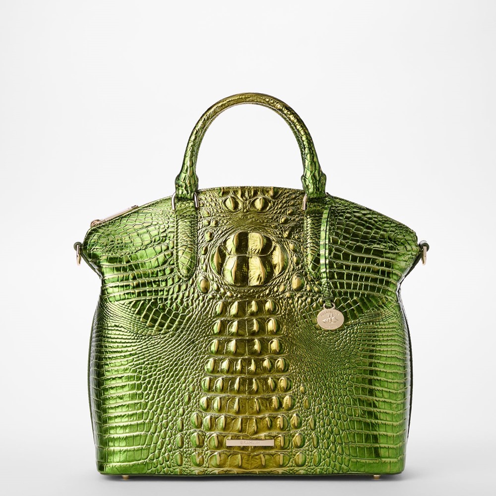 Brahmin Large Duxbury Satchel - Cacti Green Melbourne [qxycur76] - $109 ...